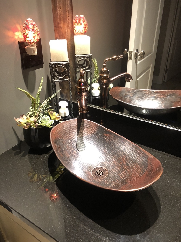 Copper Bathroom Sinks