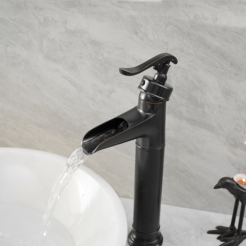 13" Old Fashion Pump Style Faucet in Oil Rubbed Bronze | Vessel Faucets