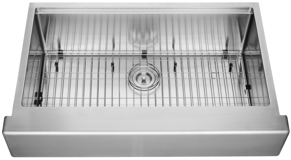 Ridge Work Station 35" Stainless Steel Kitchen Sink | Farmhouse ...