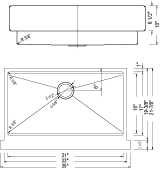 Ridge Work Station 35" Stainless Steel Kitchen Sink | Farmhouse ...