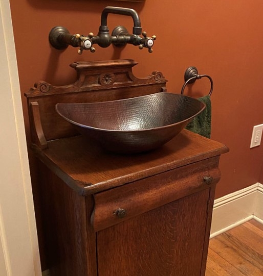 20" Oval Roman Vessel Bathroom Sink | Vessel Sinks