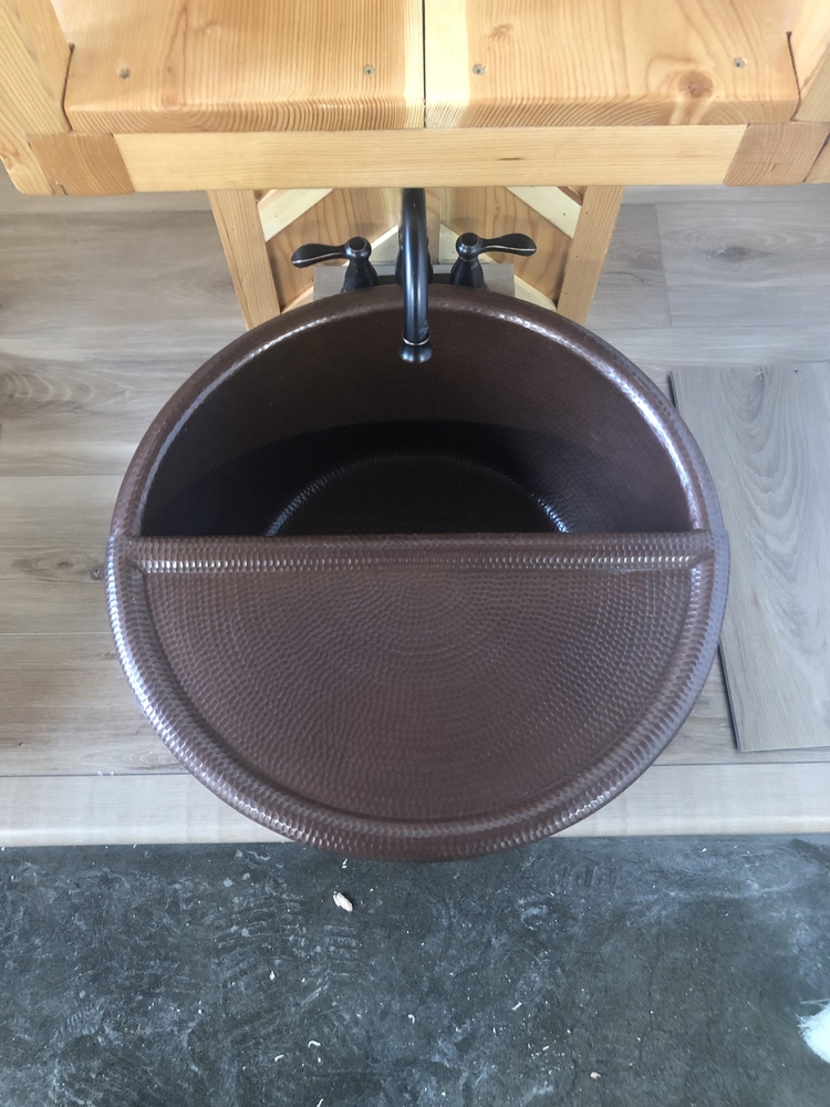 Copper Foot Soaking Pedicure Bowl Spa | Pedicure Bowls