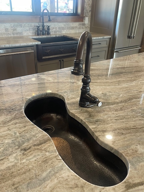 Kitchen Bark Sink River Design | Wet Bar Sinks