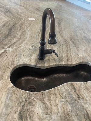 Kitchen Bark Sink River Design | Wet Bar Sinks